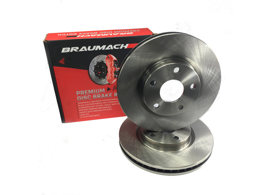 Front and Rear Disc Brake Rotors for Holden Monaro V2 Coupe 5.7 i V8 ...